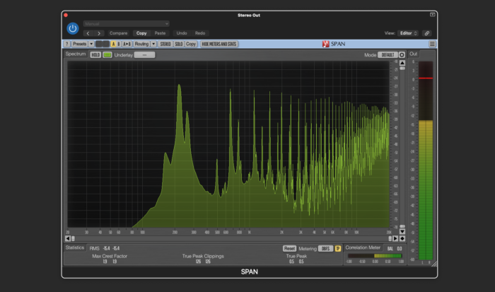 Voxengo SPAN: The Essential Free Spectrum Analyzer for Precise Audio ...